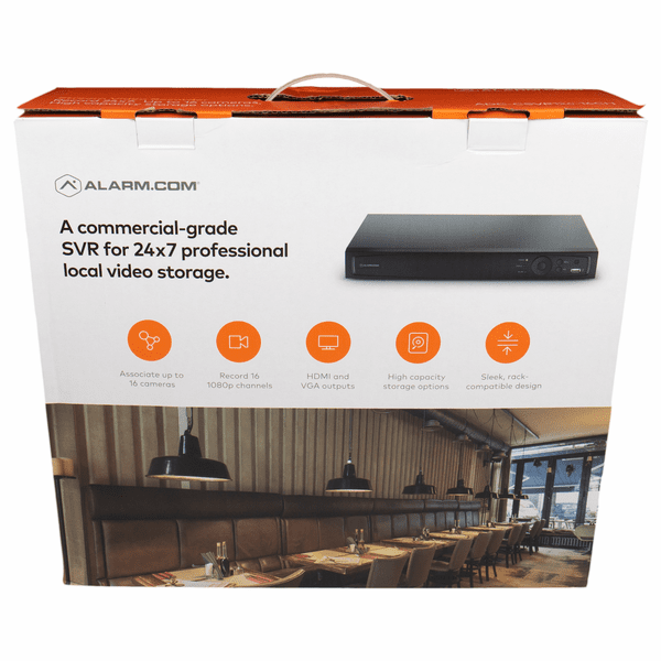 ADC-CSVR126-16CH-2x3TB - Alarm.com 16-Channel 2-HD Bay Commercial ...