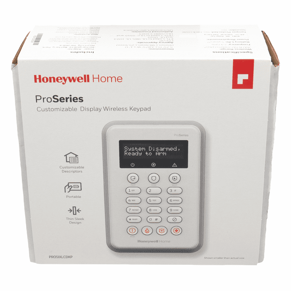PROSiXLCDKCN - Resideo Honeywell Home Wireless Touchpad Alarm Keypad ...