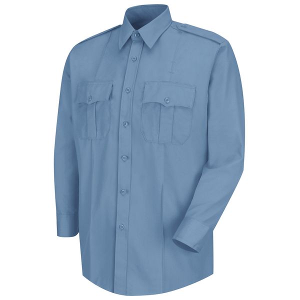 HS1123 Men's Light Blue Deputy Deluxe® Long Sleeve Uniform Shirt