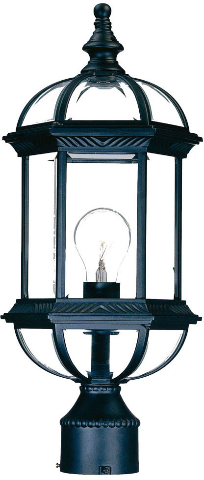 Acclaim Lighting 5277BK Dover Traditional Matte Black Outdoor Post ...