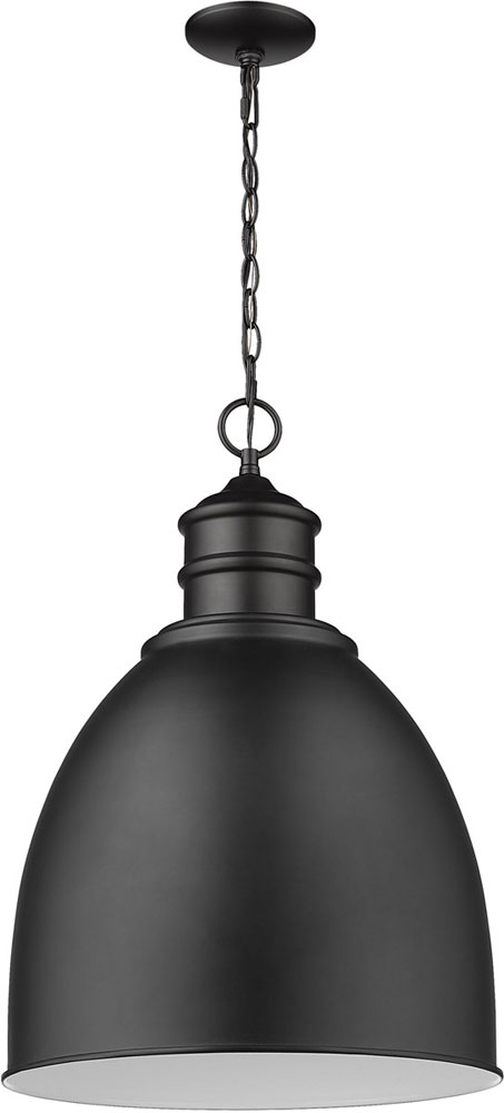 Acclaim Lighting IN11170BK Colby Vintage Matte Black Drop Lighting ...