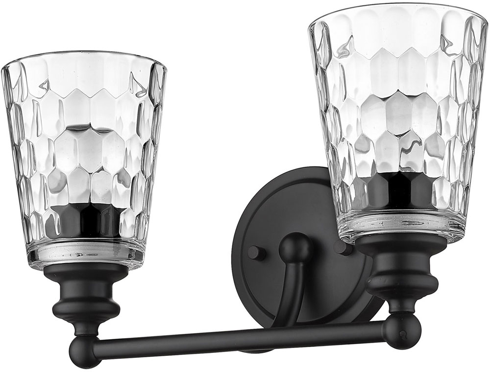 Acclaim Lighting IN40021BK Mae Contemporary Matte Black 2-Light ...