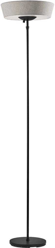 Adesso 5169-01 Harper Black Lighting Floor Lamp - ADE-5169-01