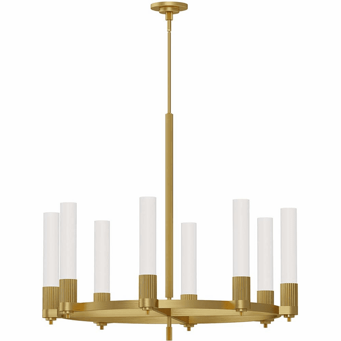 Alora Mood CH416108BG Rue Modern Brushed Gold Chandelier Light - KUZ ...
