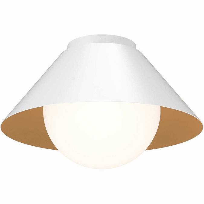 Alora Mood FM485214WHOP Remy Modern White Ceiling Lighting - KUZ ...