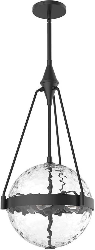 Alora Mood PD406414MBWC Harmony Contemporary Matte Black 16" Hanging ...