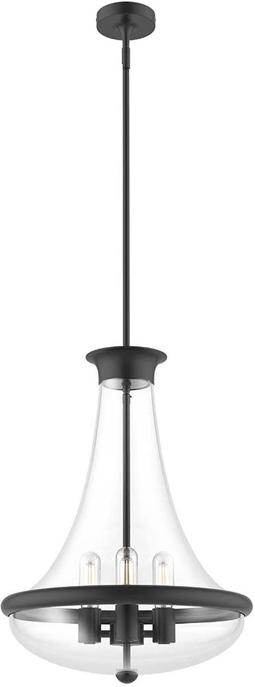 Alora Mood PD464018MB Marcel Matte Black Hanging Pendant Light - KUZ ...