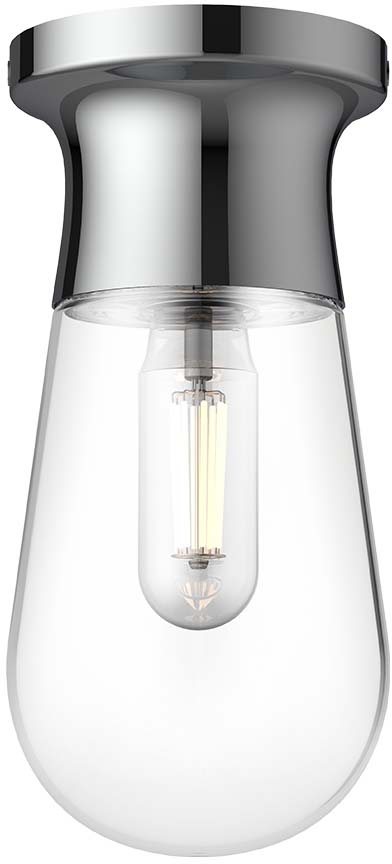 Alora Mood SF464001CH Marcel Chrome Flush Mount Light Fixture - KUZ-SF464001CH