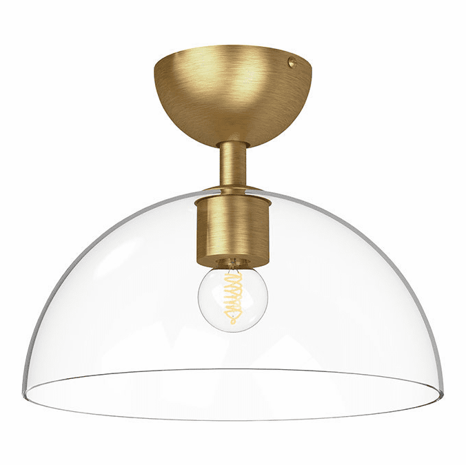 Alora Mood SF563012BGCL Jude Modern Brushed Gold Ceiling Light - KUZ ...