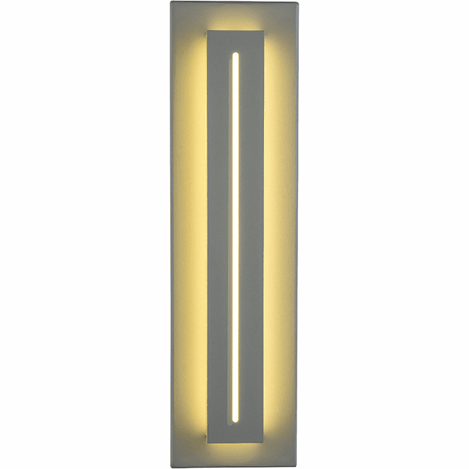 Avenue Lighting AV3218-SLV Bel Air Modern Silver LED Exterior Light ...
