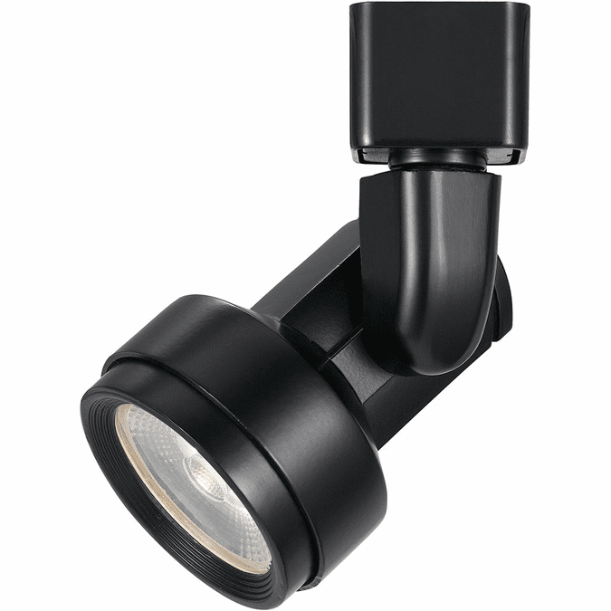 Cal HT-352-BK Modern Black LED Track Lighting Flush Ceiling Light ...