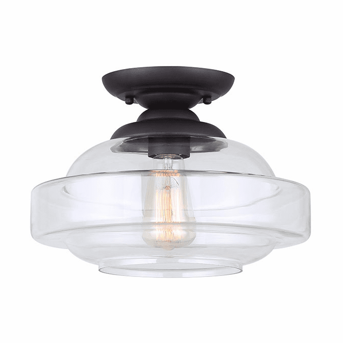 Canarm IFM459B13ORB Chicago Contemporary Oil Rubbed Bronze Flush Mount ...