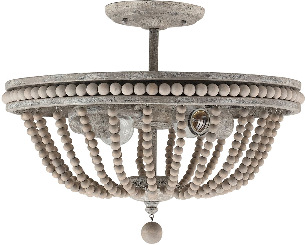 Capital Lighting 229521MS Kayla Contemporary Mystic Sand Ceiling Light ...