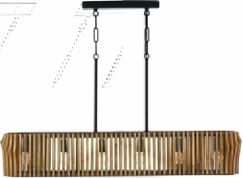 Capital Lighting 844661WK Archer Modern Light Wood and Matte Black ...