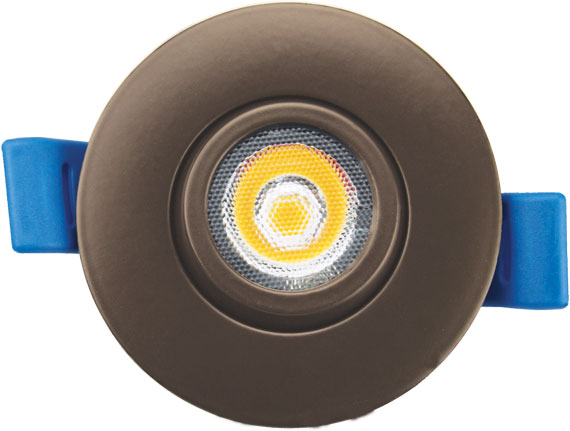 Elco ERT218CT5BZ Contemporary Bronze LED 2 inch Ultra Slim LED Gimbal ...