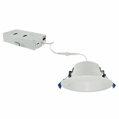 Elco ERT411CT5W Elm System Modern White 4" Ultra Slim Panel Lights with ...