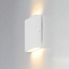 ET2 E23212-BK Brik Contemporary Black LED Exterior Sconce Lighting - ET-E23212-BK