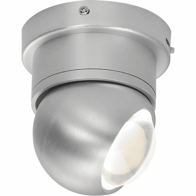 ET2 E23510-AL Nodes Contemporary Brushed Aluminum LED Ceiling Lighting - ET-E23510-AL