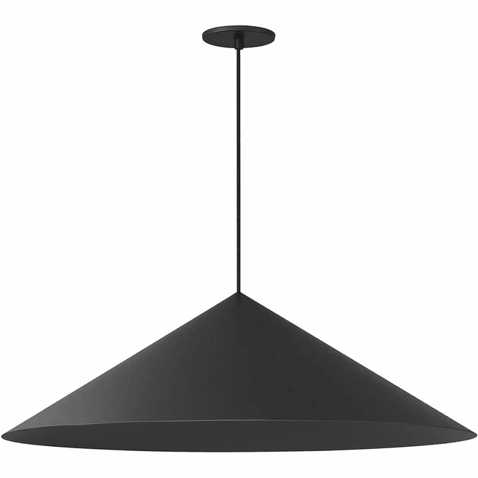 ET2 E34503-BK Pitch Modern Black LED Hanging Lamp - ET-E34503-BK