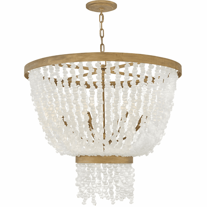 Fredrick Ramond FR30205BNG Dune Modern Burnished Gold LED Drop Lighting ...