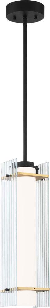 George Kovacs P1519-707-L Midnight Gold Contemporary Sand Coal and ...