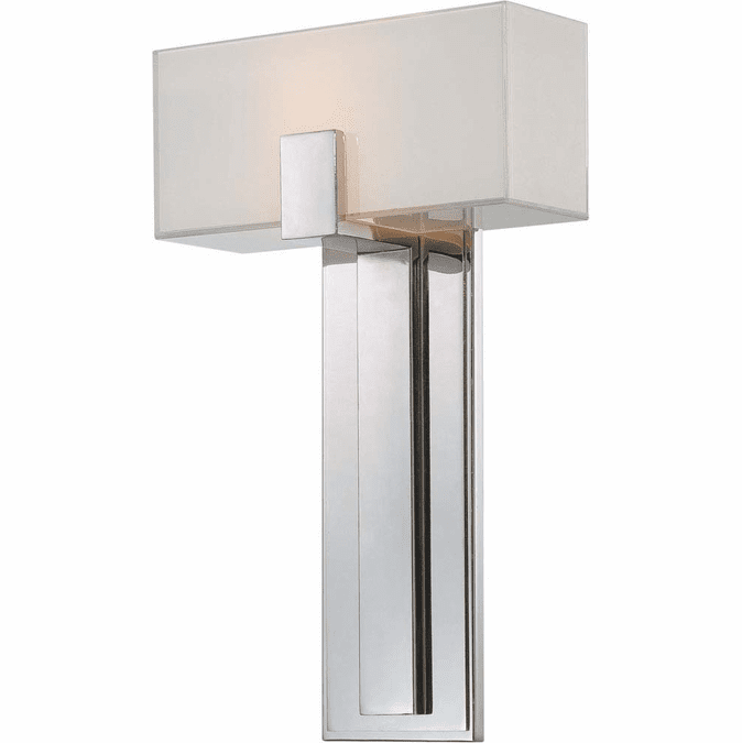 George Kovacs P1704-613 Polished Nickel Wall Lighting Sconce - GEO ...