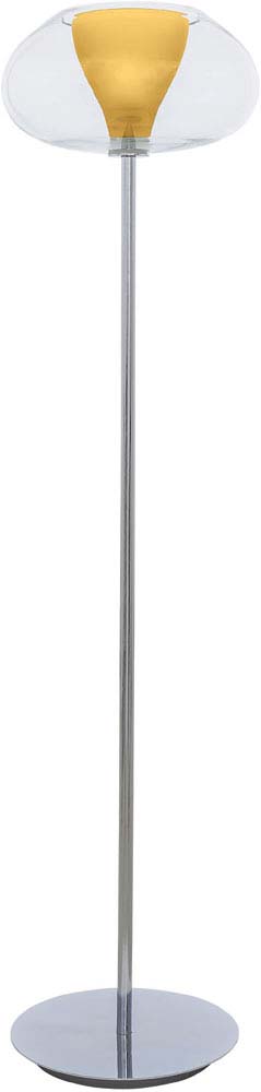 George Kovacs P3803-077 Soft Contemporary Chrome Torchiere Floor Light ...