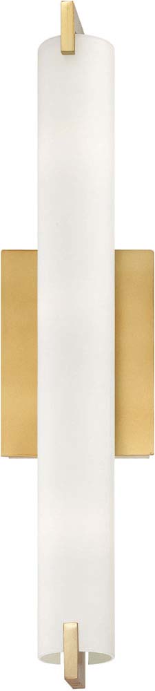 George Kovacs P5044-248 Tube Honey Gold Xenon 3-Light Bathroom Wall ...
