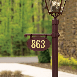 Hanover Lantern Outdoor Address Signs