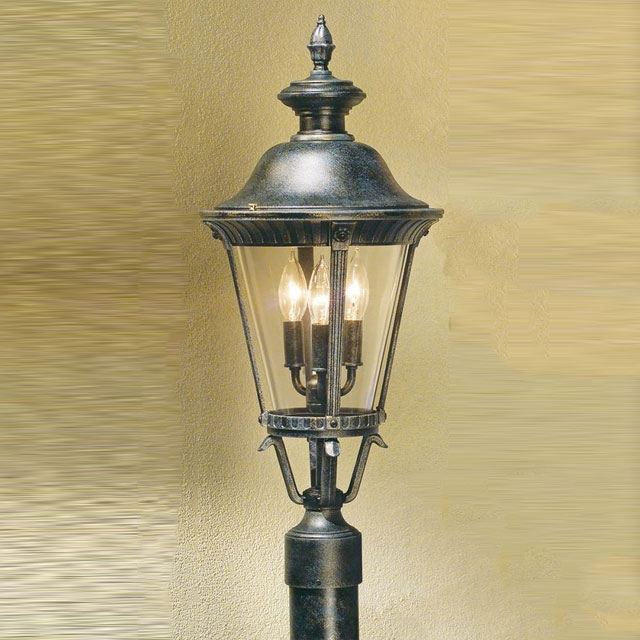 Hanover Lantern B53230 Stockholm Small Traditional Exterior Post Light ...