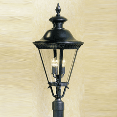 Hanover Lantern B533FSM-21 Stockholm Small Traditional Outdoor Post ...