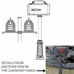 Mailboxes - Traditional Outdoor Mailbox - Decorative Mailbox