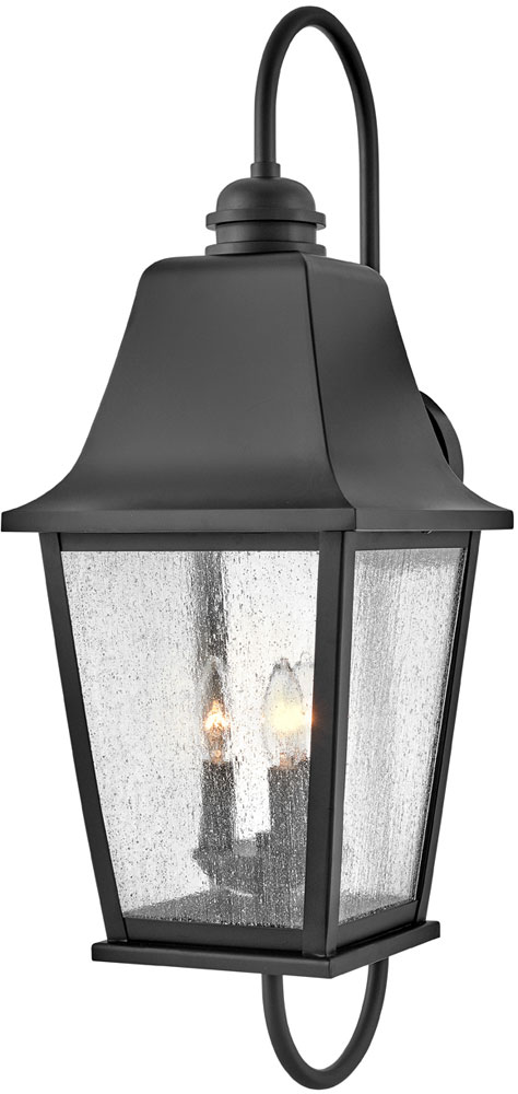 Hinkley 10015BK Kingston Black LED 10" Outdoor Lighting Sconce - HIN ...