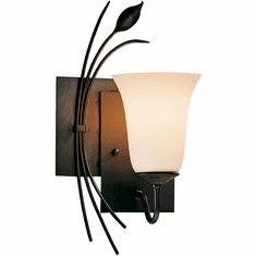 Hubbardton Forge 205122r Two-Panel Forged Leaf Wall Sconce, Right - HUB-205122r