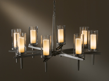Hubbardton Forge 104305 Constellation Large 8 Lamp Chandelier Lighting ...