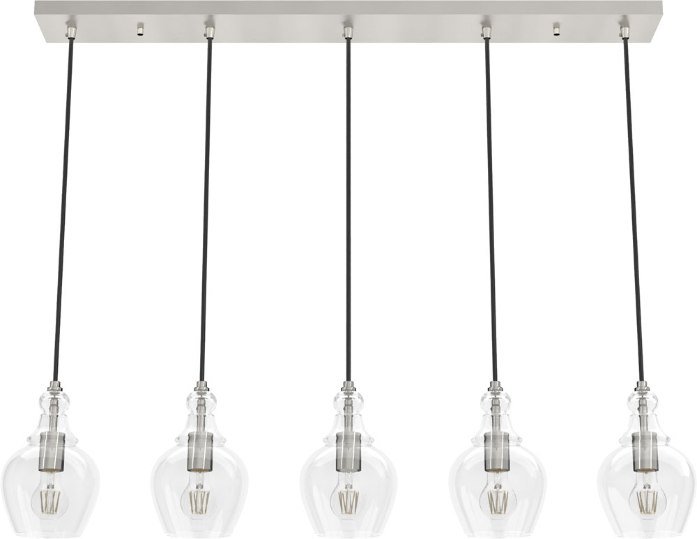 Hunter Lighting 19994 Maple Park Modern Multi Pendant Light Fixture ...