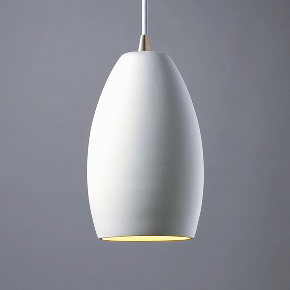 Justice Design CER-6230 Radiance Curve Contemporary Ceramic LED Mini ...