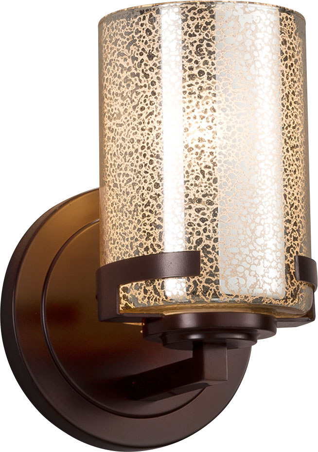 Justice Design FSN-8451-10-MROR Fusion Atlas Modern Lighting Sconce ...
