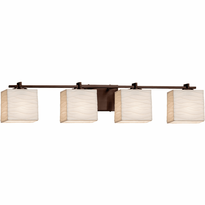 Justice Design PNA-8444-55 Porcelina Era Contemporary 4-Light Lighting ...