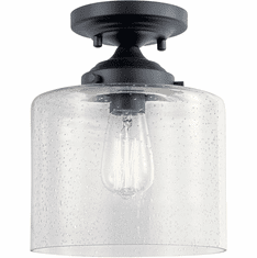 Kichler 44034BK Winslow Contemporary Black Hanging Light - KIC-44034BK