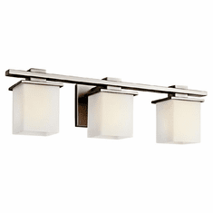Kichler 45151CH Tully Modern Chrome Finish 24" Wide 3-Light Bathroom ...