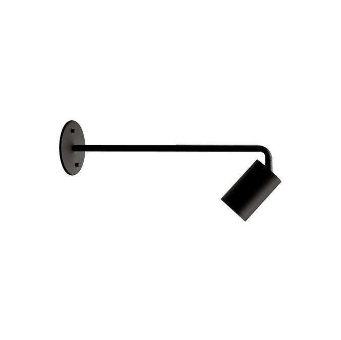 Kuzco 81751-BK Barclay Modern Black Halogen Directional Wall Light ...