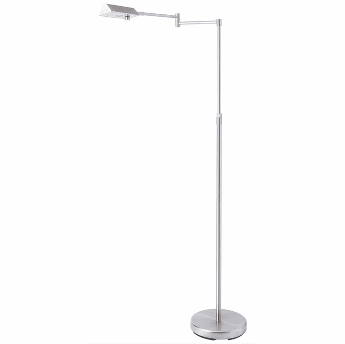 Lite Source LS-960LED/BN Pharma Modern Brushed Nickel LED Light Floor ...
