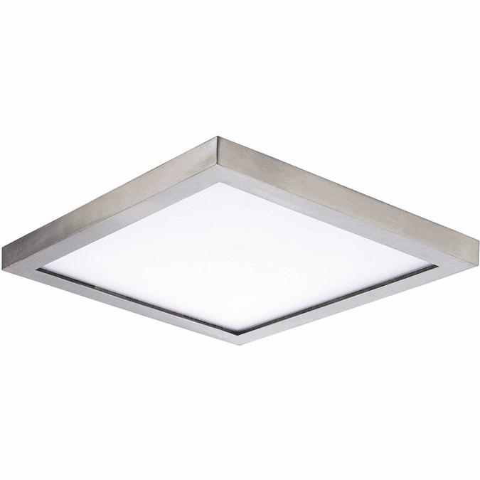 Maxim 57695WTSN Chip Satin Nickel LED Exterior Ceiling Light Fixture ...