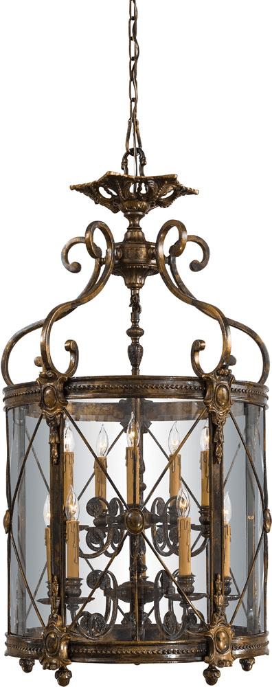 Metropolitan N9203 Traditional Oxide Bronze Foyer Light Fixture - MET-N9203