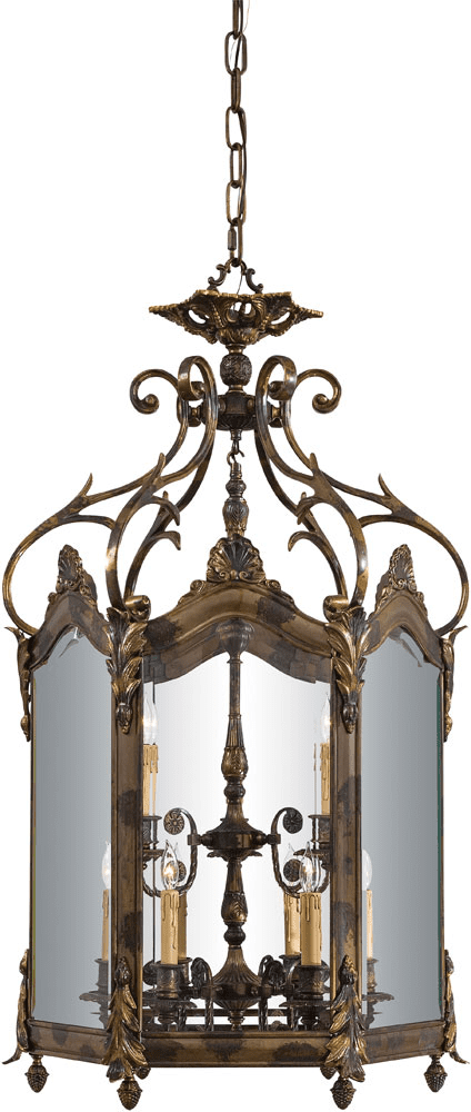 Metropolitan N952011 Traditional Oxide Brass Foyer Lighting Fixture ...