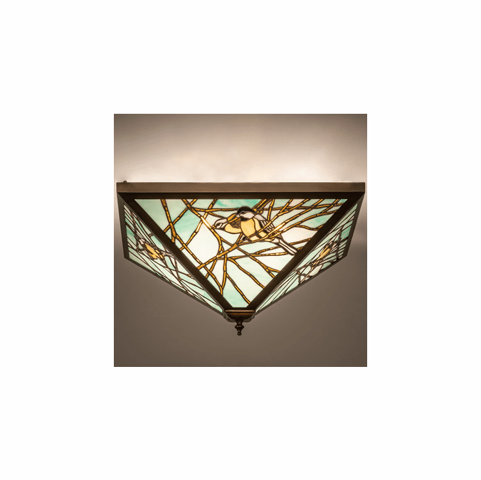 Meyda Custom 250387 Backyard Friends Tiffany Antique Copper Ceiling ...
