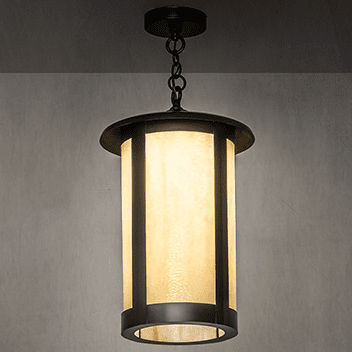 Meyda Custom 253332 Fulton Craftsman Brown Ceiling Light Fixture - MEY ...