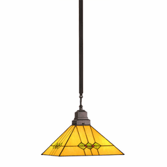 Meyda Custom 49114 Martini Mission Tiffany Drop Ceiling Lighting - MEY ...
