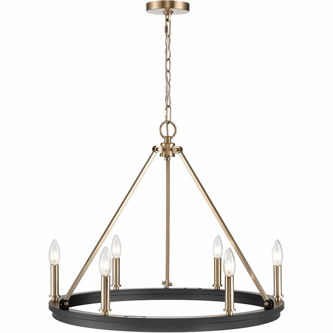 Millennium 9506-MB/MG Carruth Contemporary Matte Black Modern Gold 25 ...